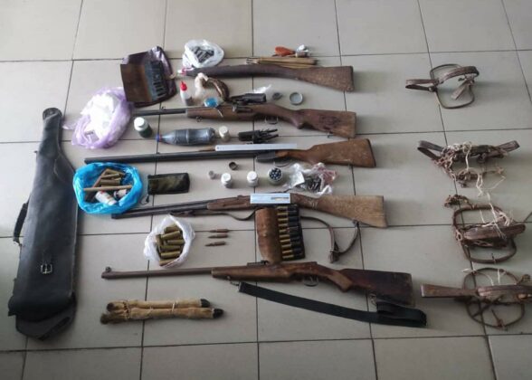 Нарын ОИИБи: Жумгалда 5 мыйзамсыз ок атуучу курал алынды - BULAK.KG