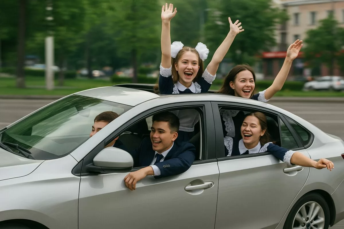 «Последний звонок»: ГУОБДД сделало видеопредупреждение выпускникам - BULAK.KG