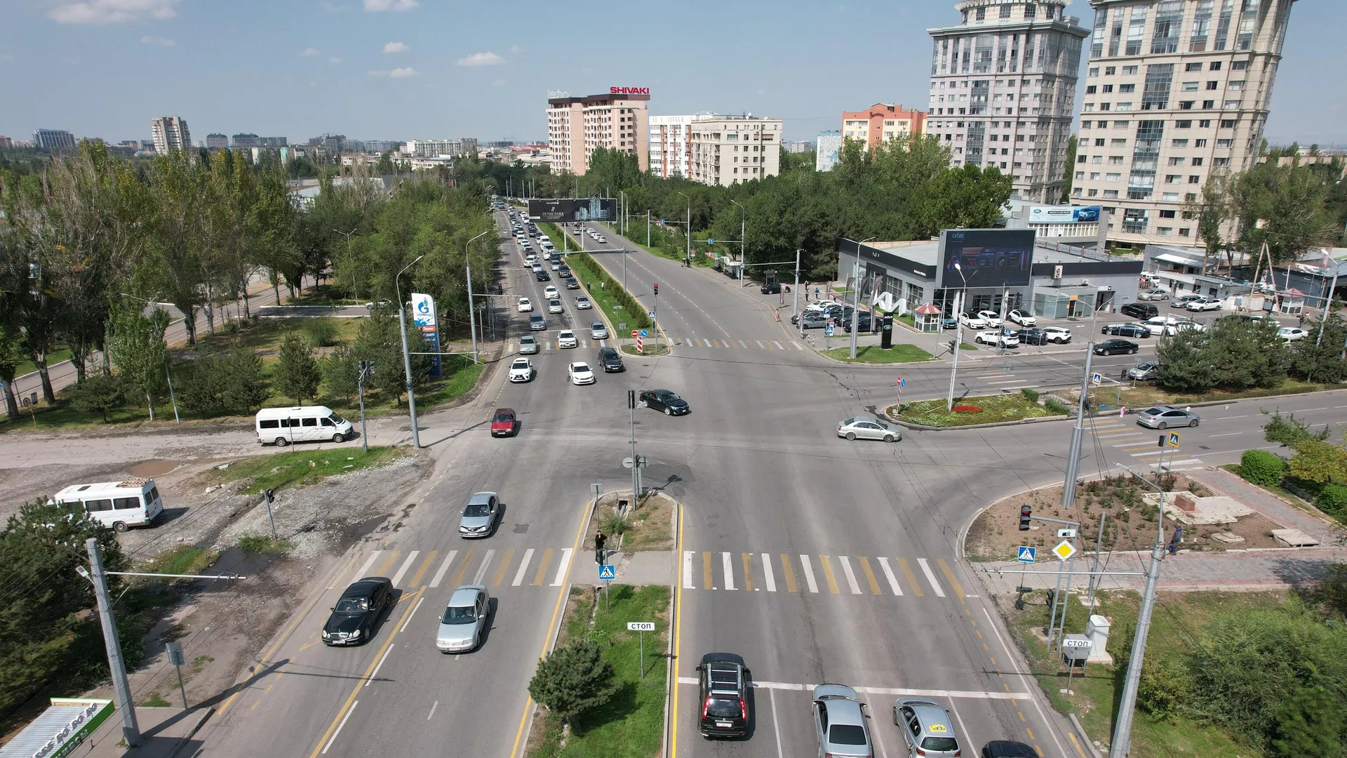 В Бишкеке появилась карта самых аварийных перекрестков — в списке их 40 - BULAK.KG