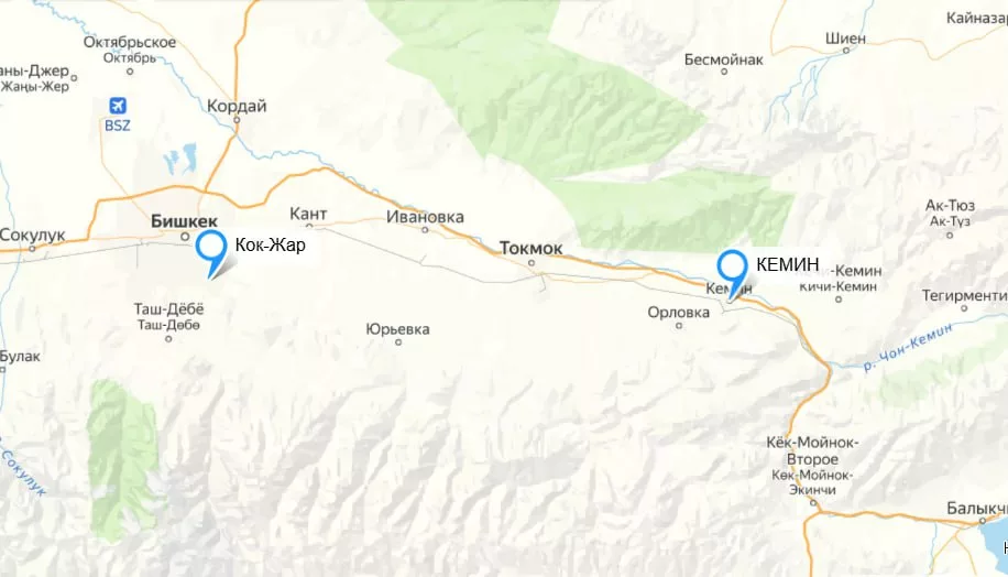 От Кемина до Кок-Жара будет построена платная объездная дорога, стоимость проезда составит 200 ...